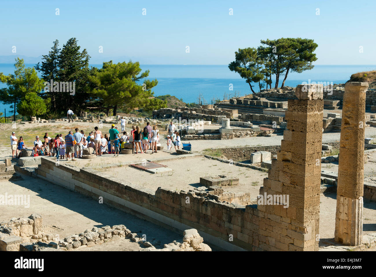 Griechenland, Rhodos, Kamires (Kamirou, Kamiros oder Kameiros) war eine ...