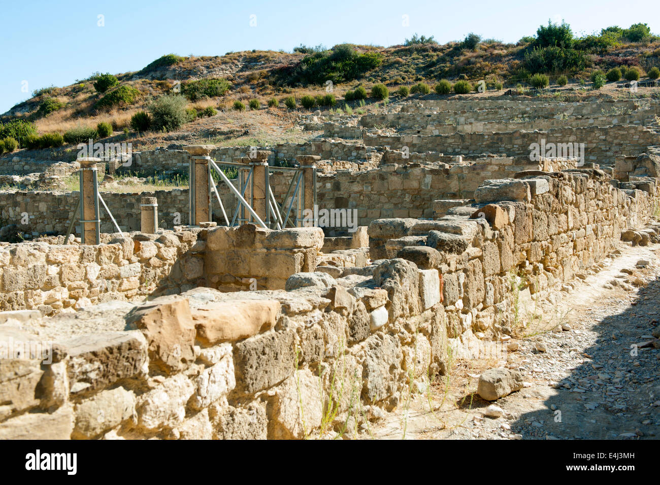 Griechenland, Rhodos, Kamires (Kamirou, Kamiros oder Kameiros) war eine ...
