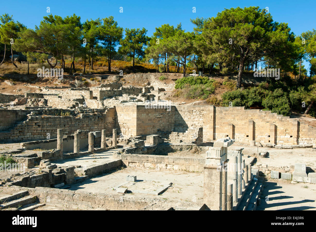 Griechenland, Rhodos, Kamires (Kamirou, Kamiros oder Kameiros) war eine ...