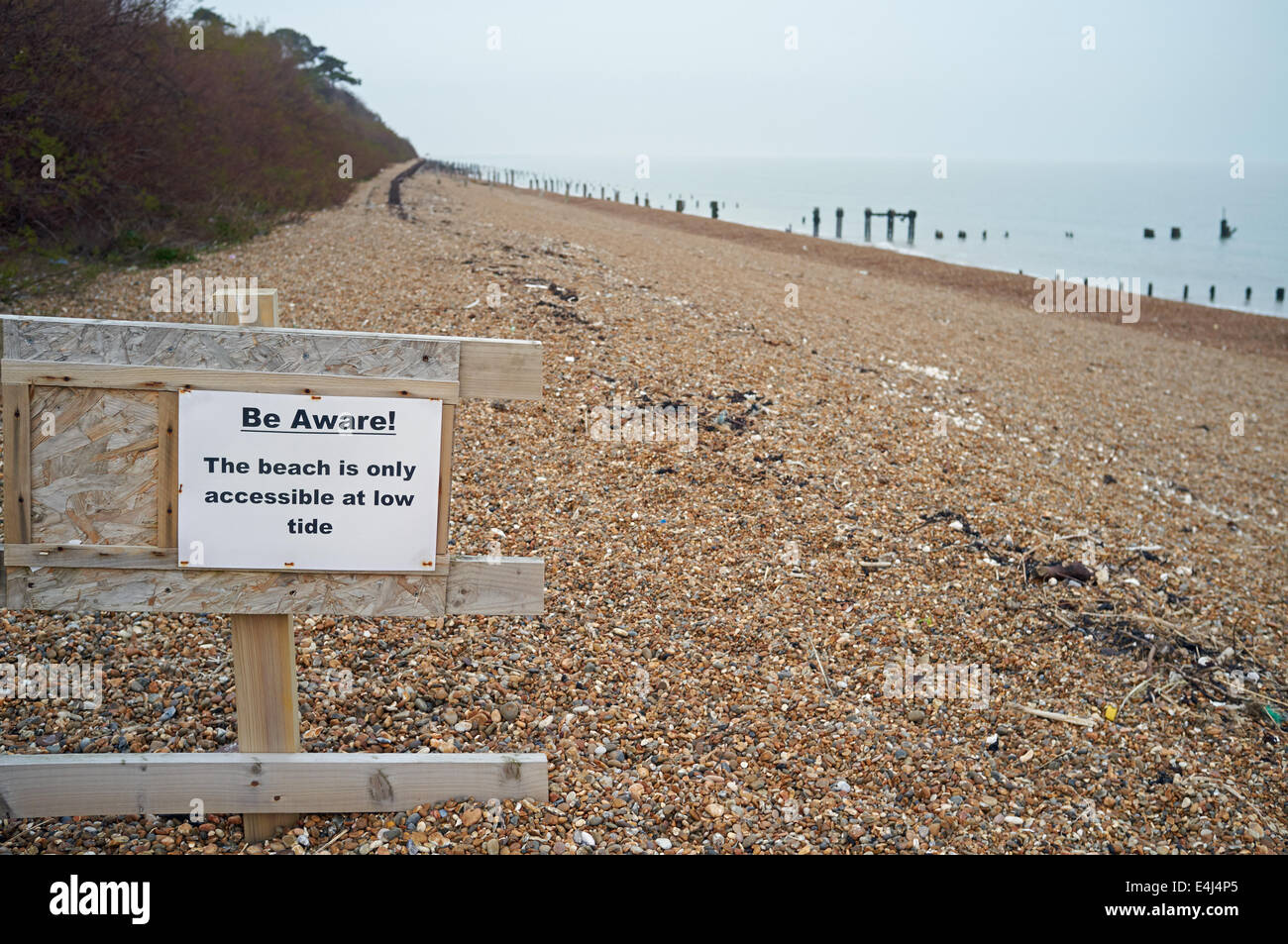 Tide sign hi-res stock photography and images - Alamy