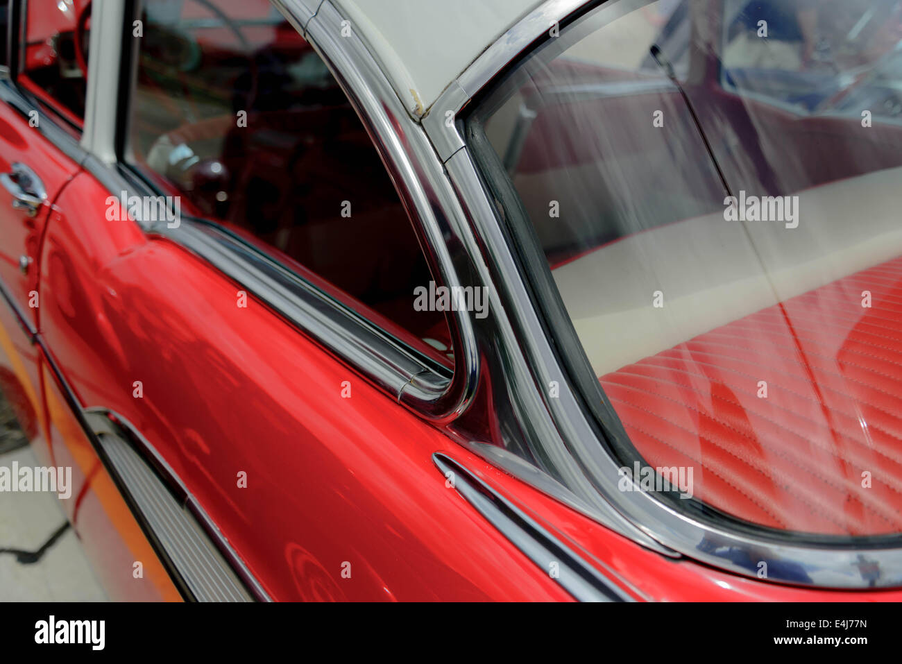 1957 red chevy hi-res stock photography and images - Alamy