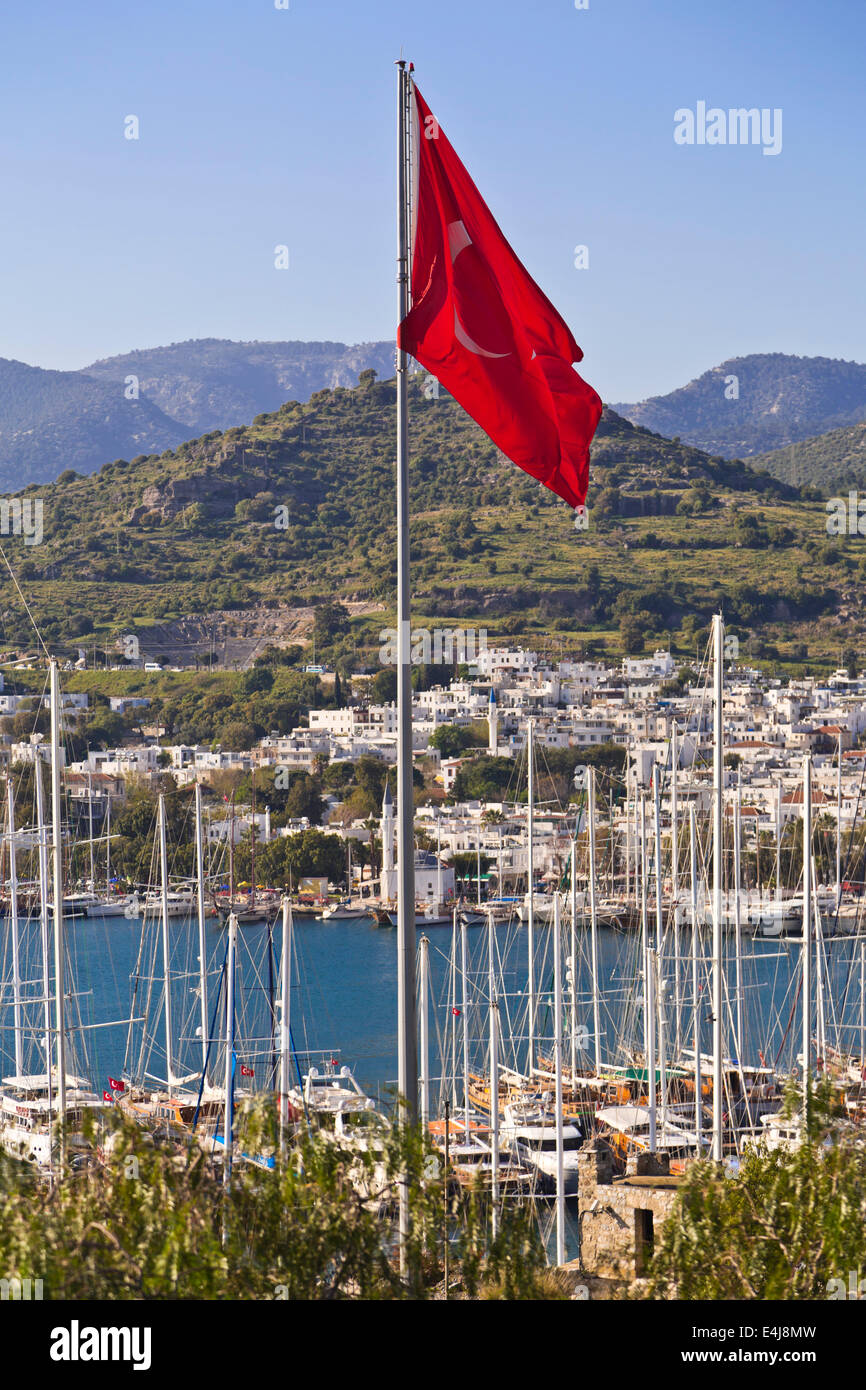 Bodrum town, Turkey Stock Photo - Alamy