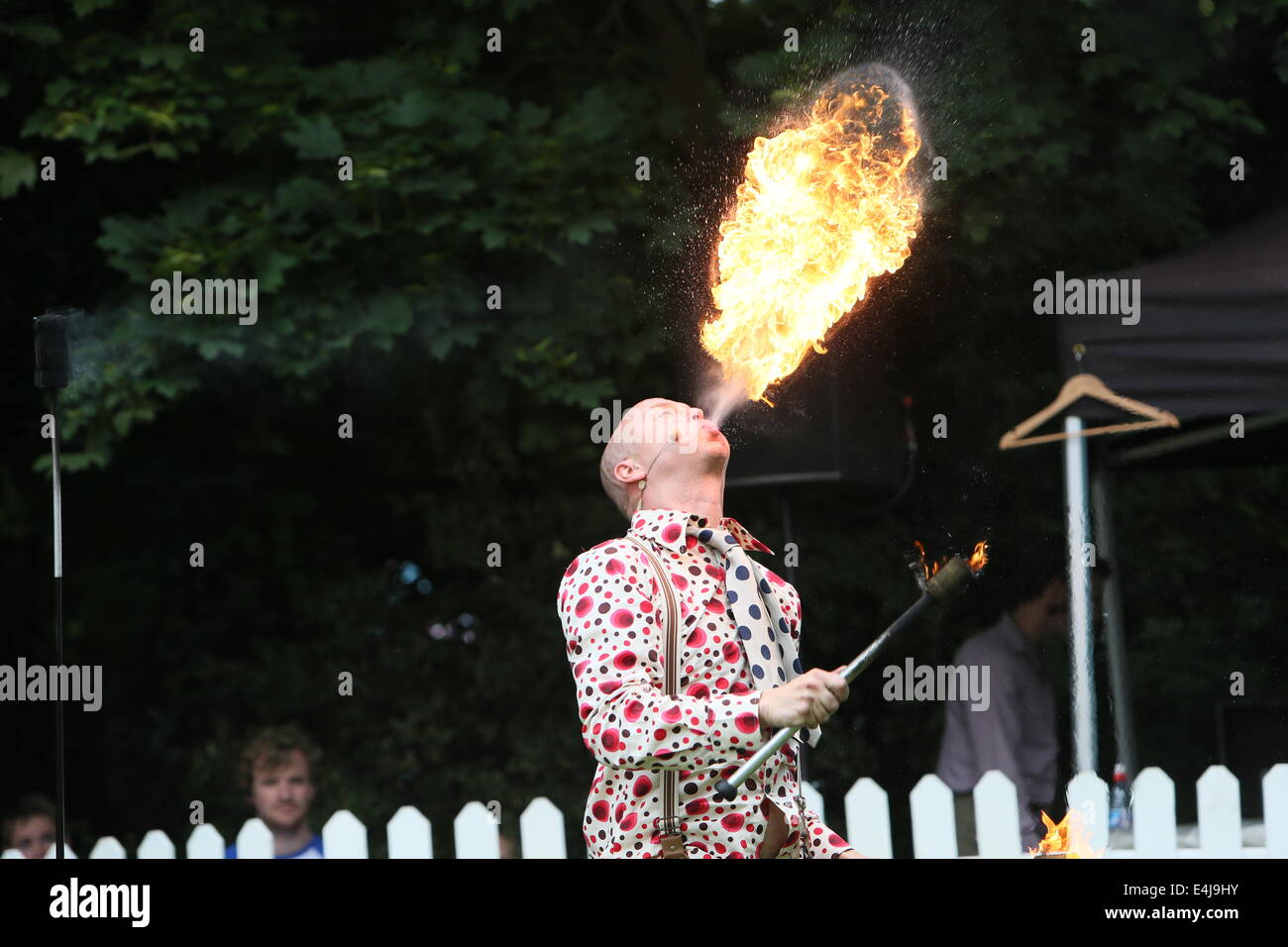 Image from the performance of Pyromancer from the Netherlands during ...