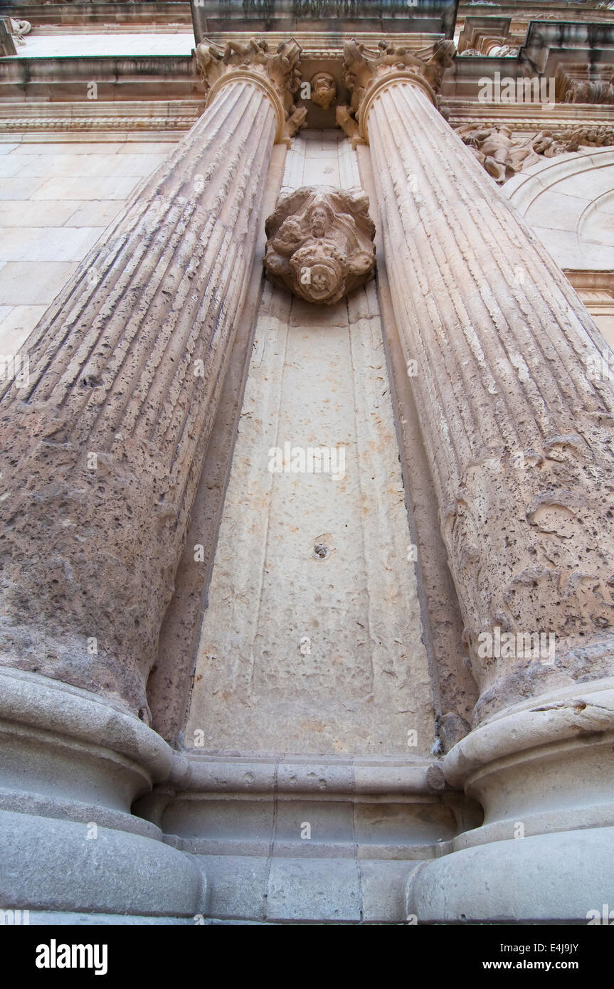 Picture of an ionic column with nice texture Stock Photo - Alamy