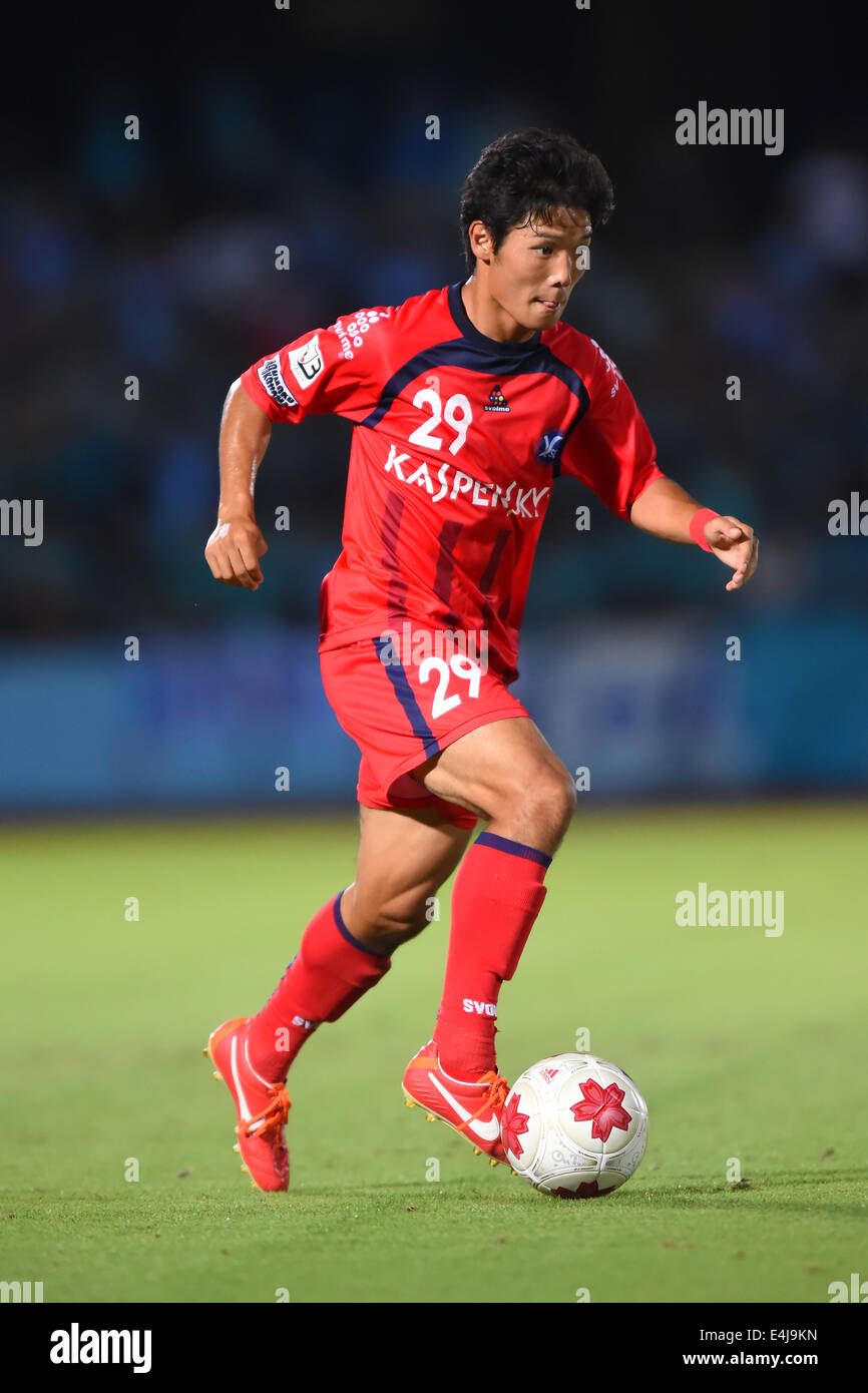 Kawasaki Todoroki Stadium, Kanagawa, Japan. 12th July, 2014. Goki ...