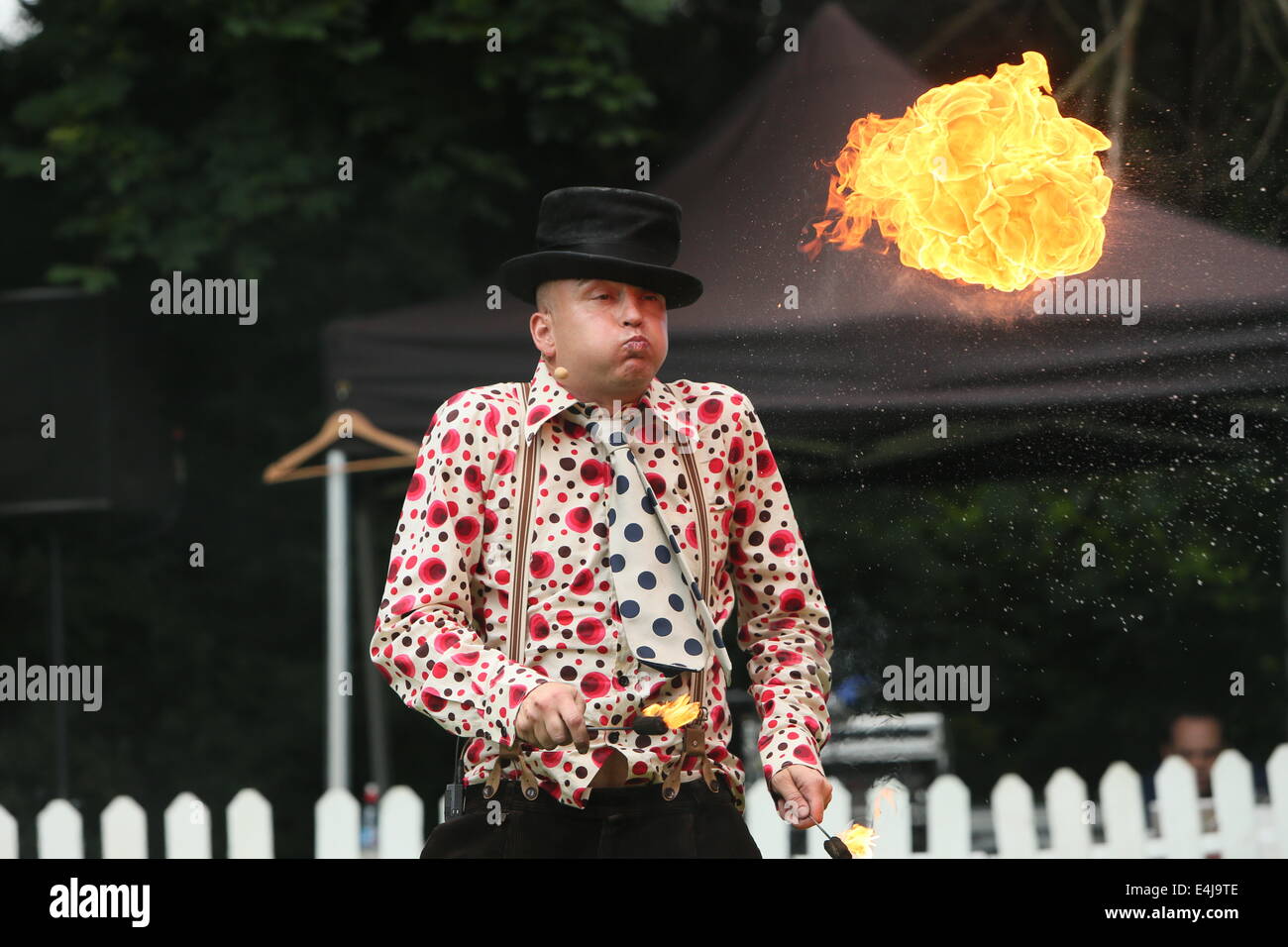 Image from the performance of Pyromancer from the Netherlands during ...