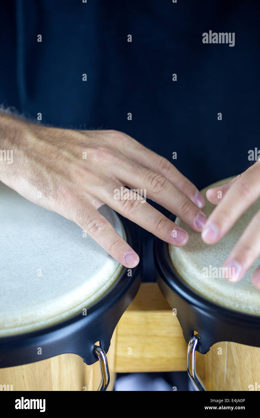 Hand hit drum hi-res stock photography and images - Alamy