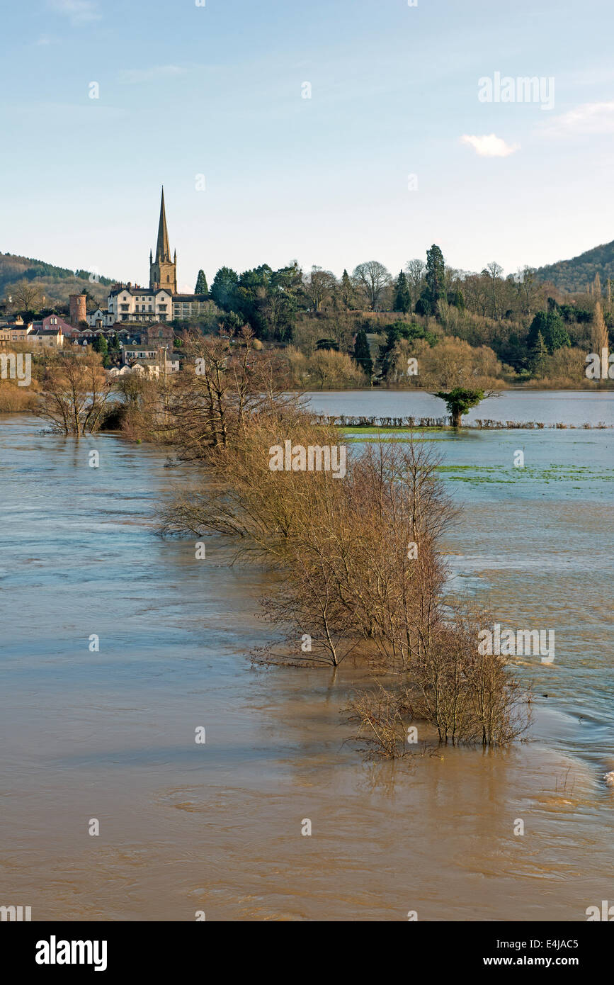 River Wye Flooding High Resolution Stock Photography and Images - Alamy