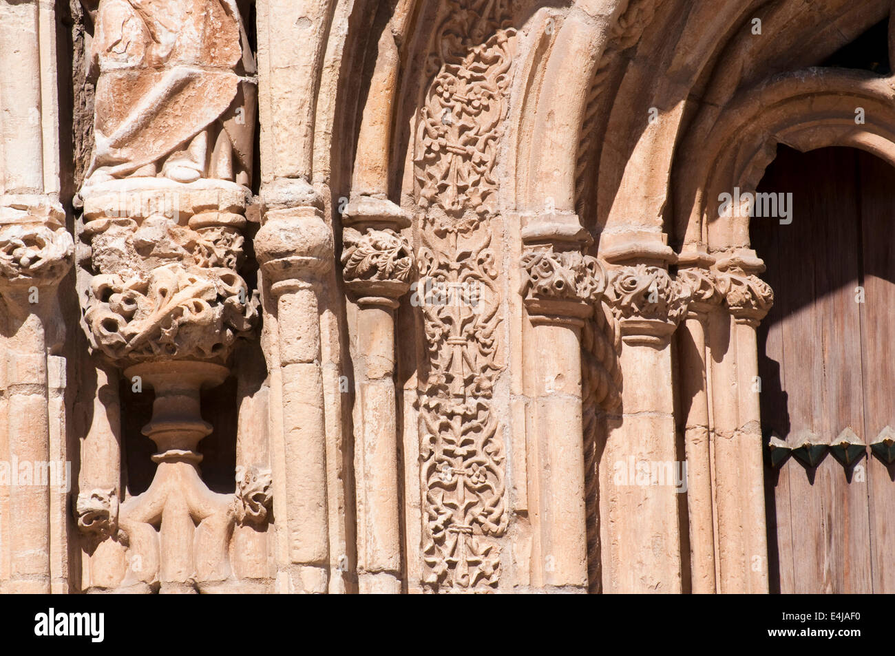 Old urban architecture picture. Details and perspective views Stock ...