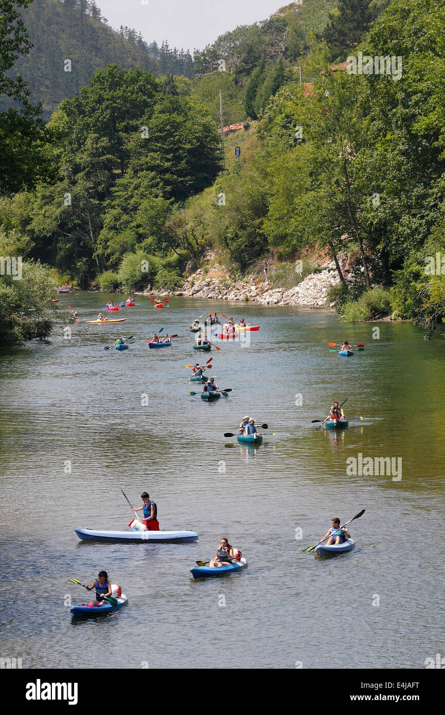 Descent of the River Sella. The Sella (Seya in Asturian) River is a ...