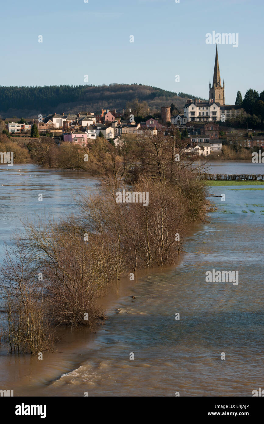River Wye Flooding High Resolution Stock Photography and Images - Alamy
