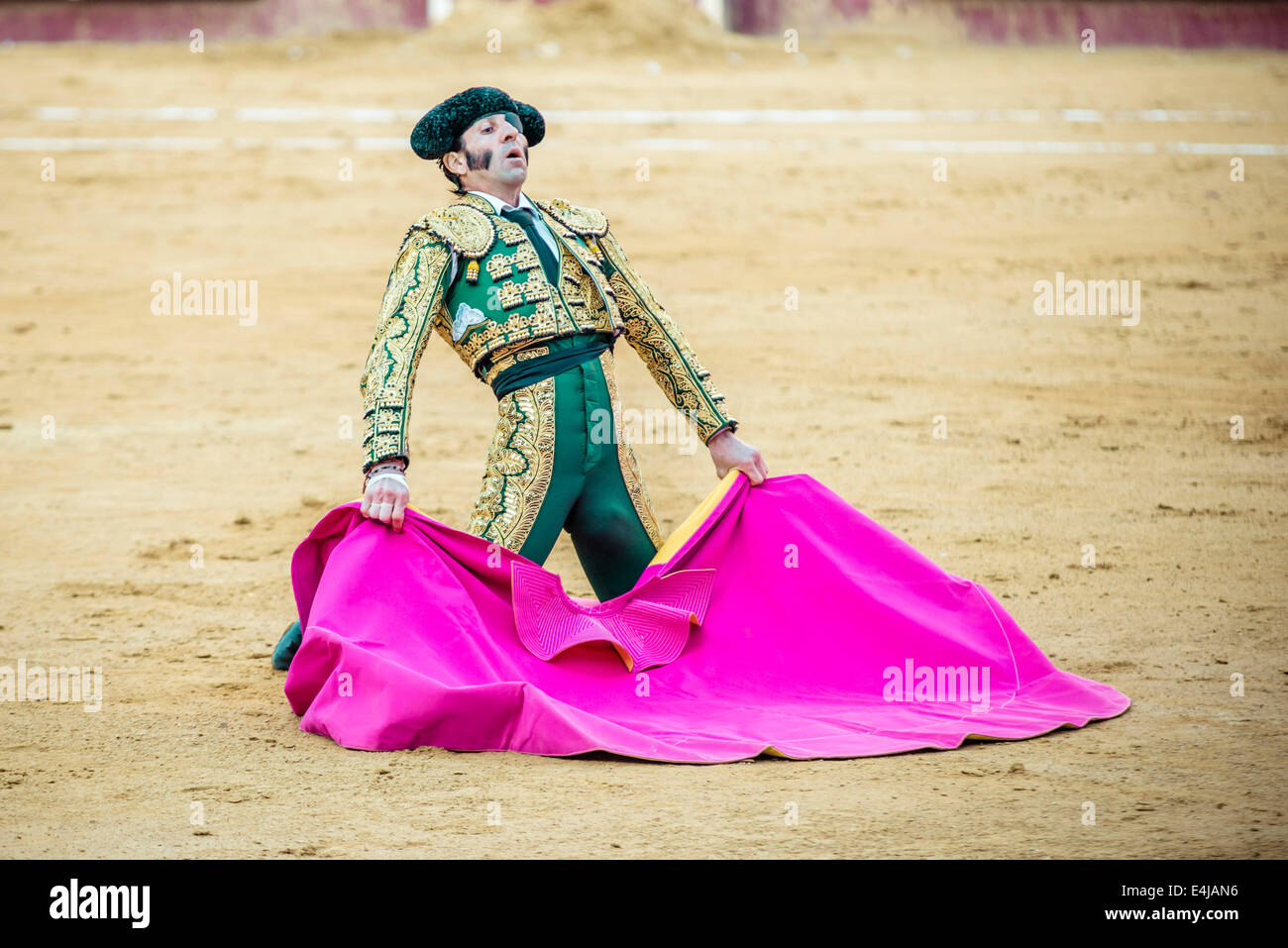 Valencia, Spain. 16th Mar, 2014. Spanish bullfighter JUAN JOSE PADILLA ...