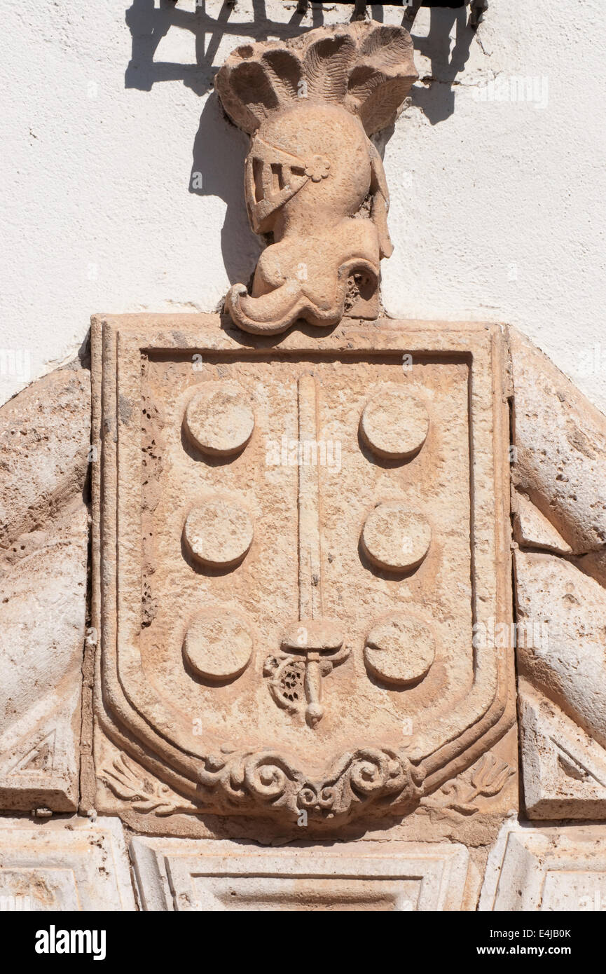 Coat of arms architecture picture. Details and textures Stock Photo - Alamy