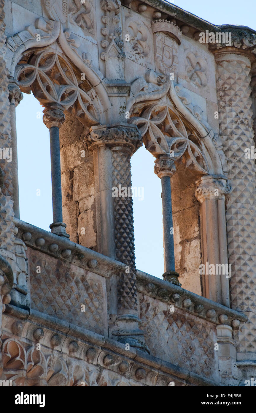 Old Palace architecture picture. Textures and details Stock Photo - Alamy