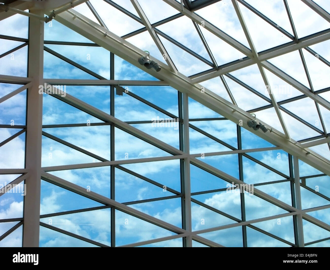 Picture of a window glass with great architecture Stock Photo - Alamy