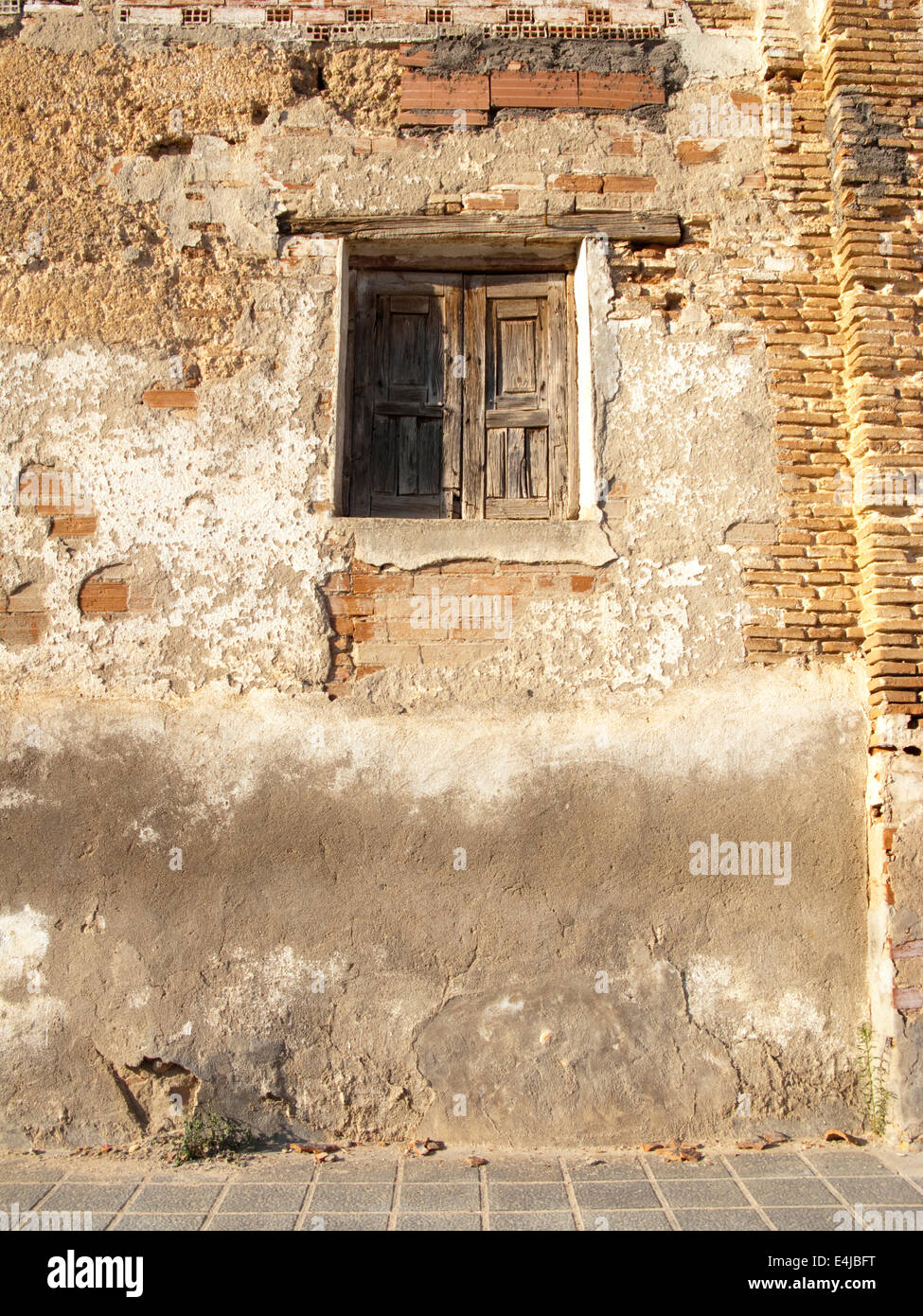 Picture of an old window in a medieval street Stock Photo - Alamy