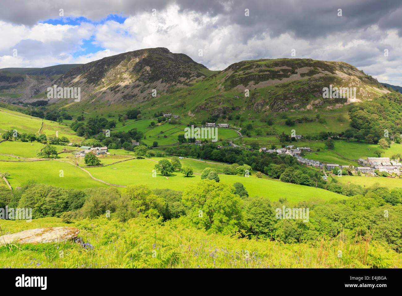 Sheffield Pike and Glenridding Dodd above Glenridding, Lake District ...