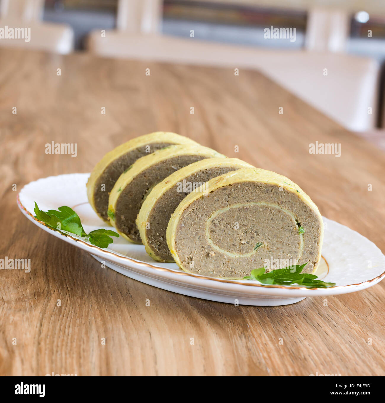 Liver loaf hi-res stock photography and images - Alamy