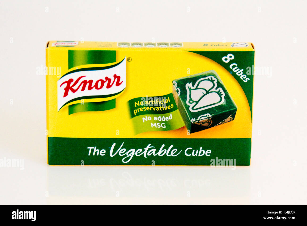 Box of Knorr vegetable cubes on a white background Stock Photo - Alamy
