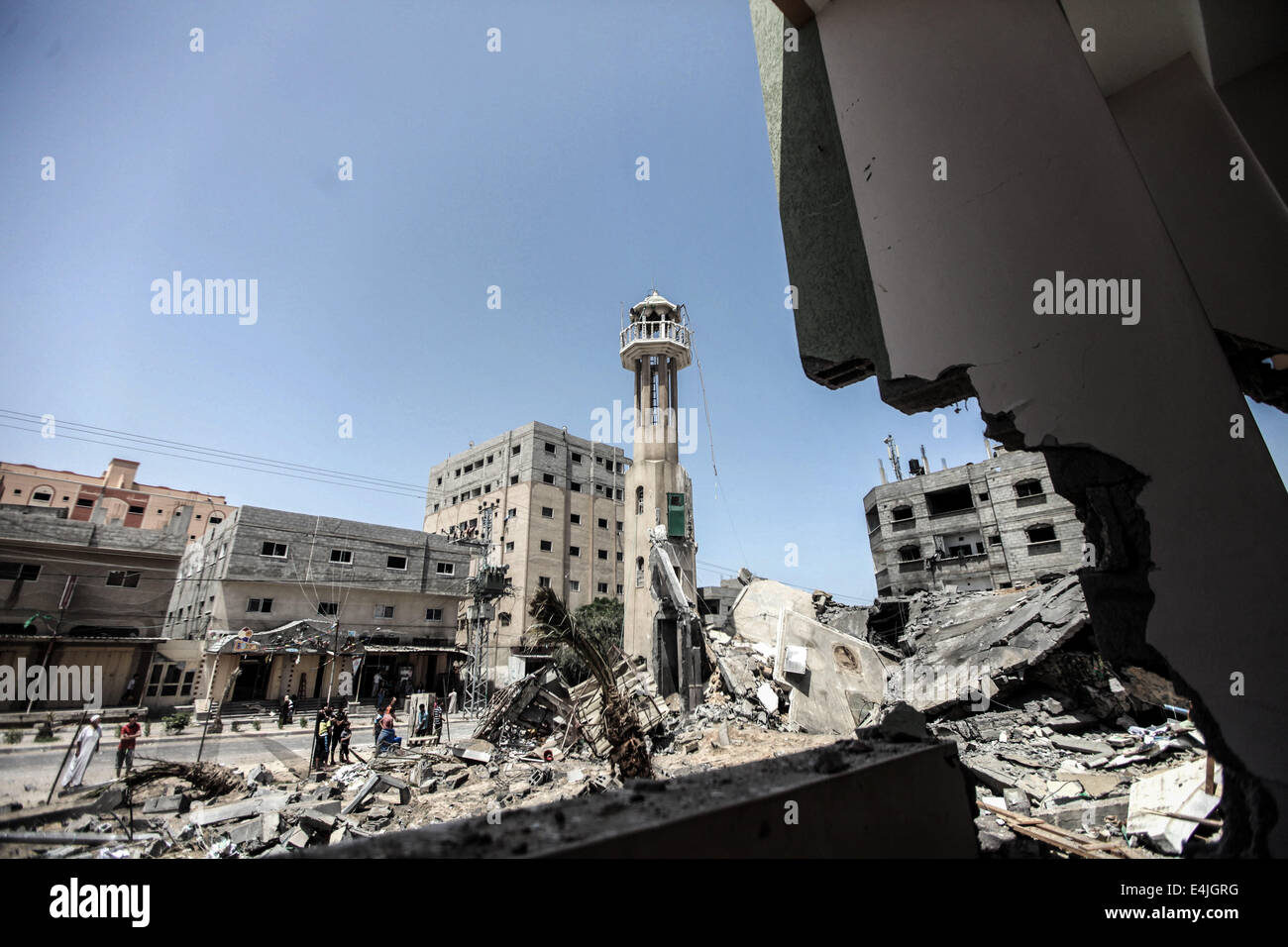 Nuseirat camp 2014 hi-res stock photography and images - Alamy