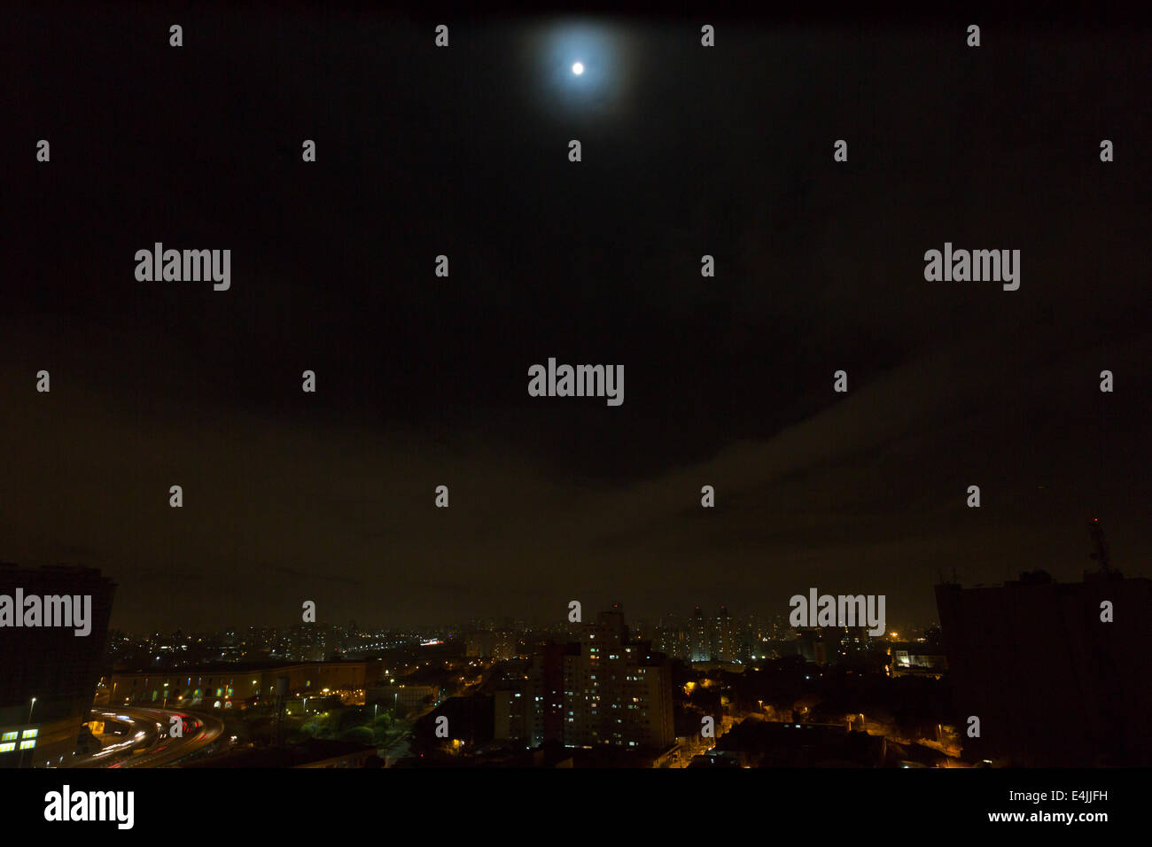 Brazil full moon night supermoon hi-res stock photography and images ...