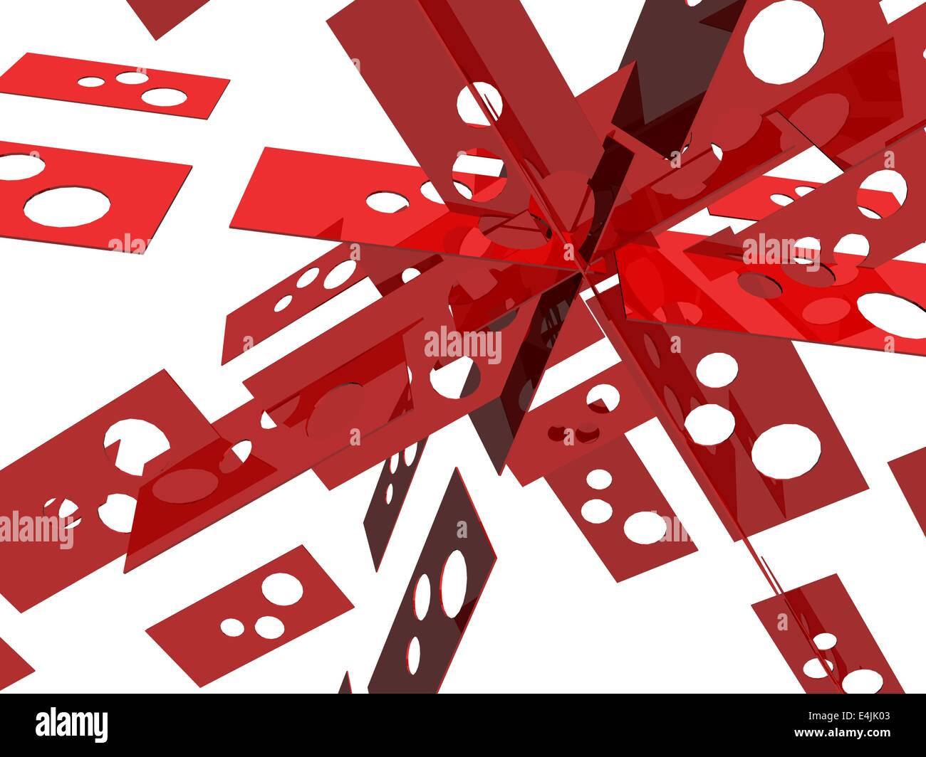 Panels´ illustration over white background Stock Photo - Alamy