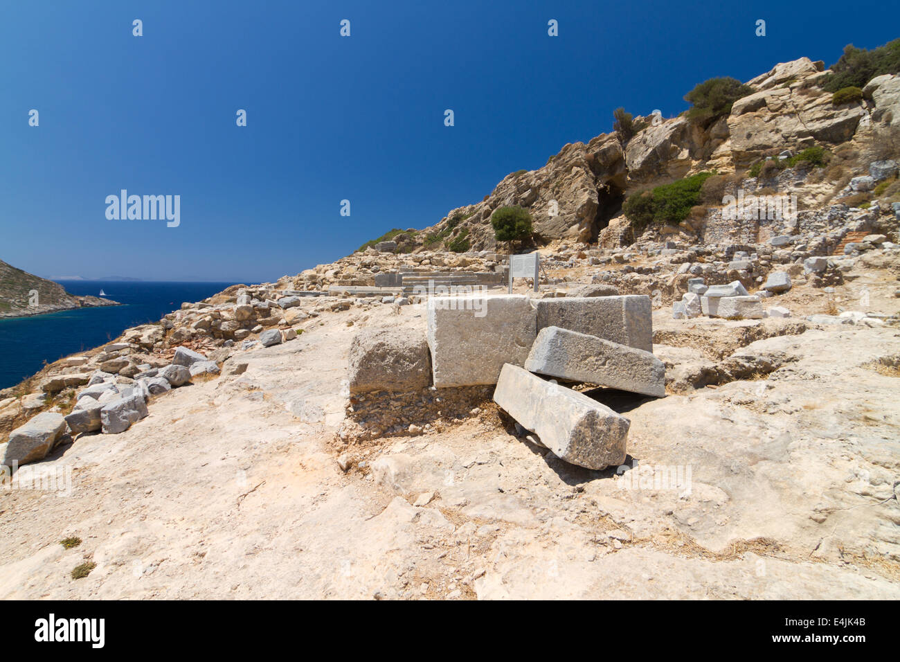 Ruins of Knidos, Datca, Turkey Stock Photo - Alamy