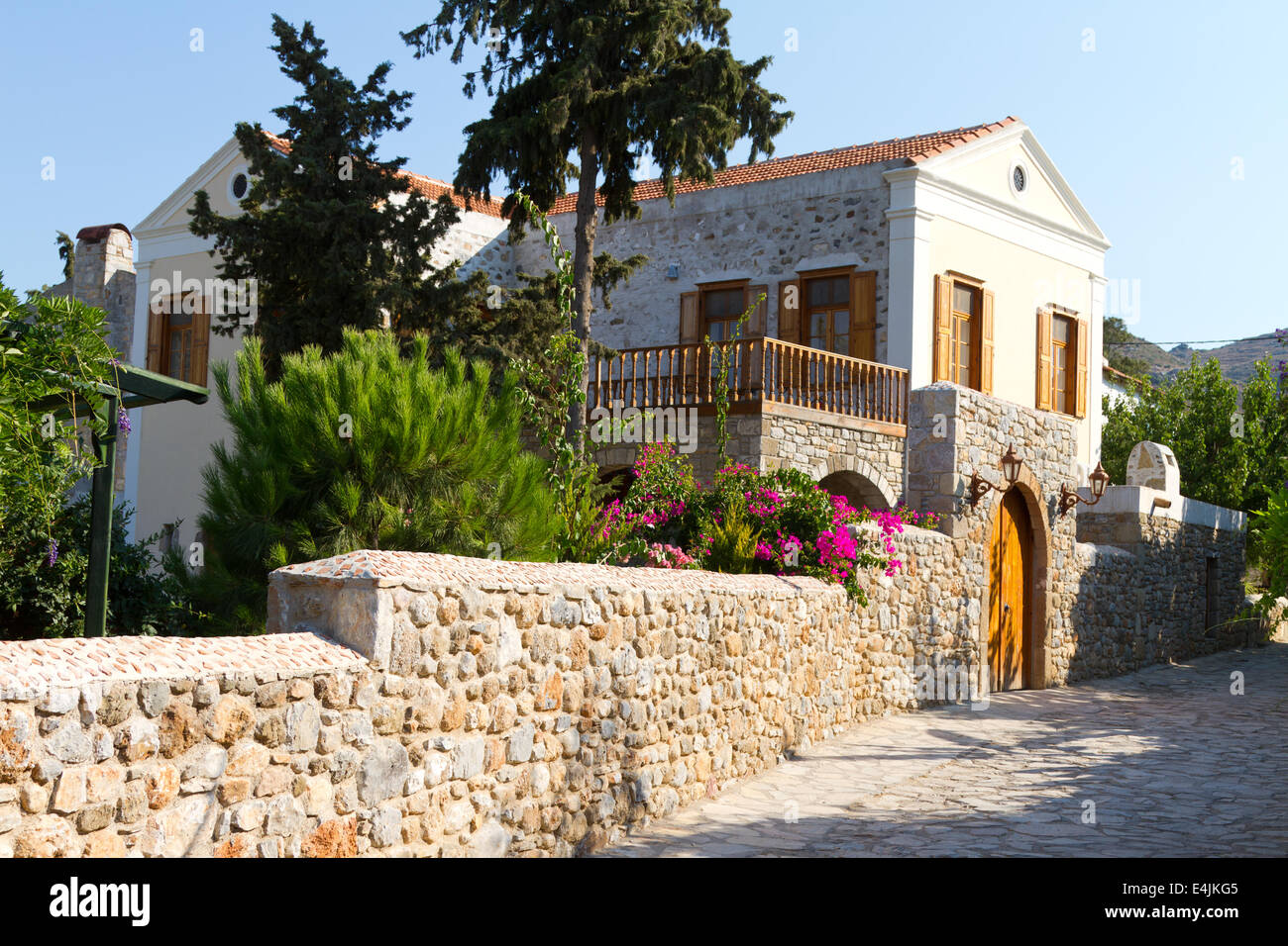 House in Old Datca Stock Photo - Alamy