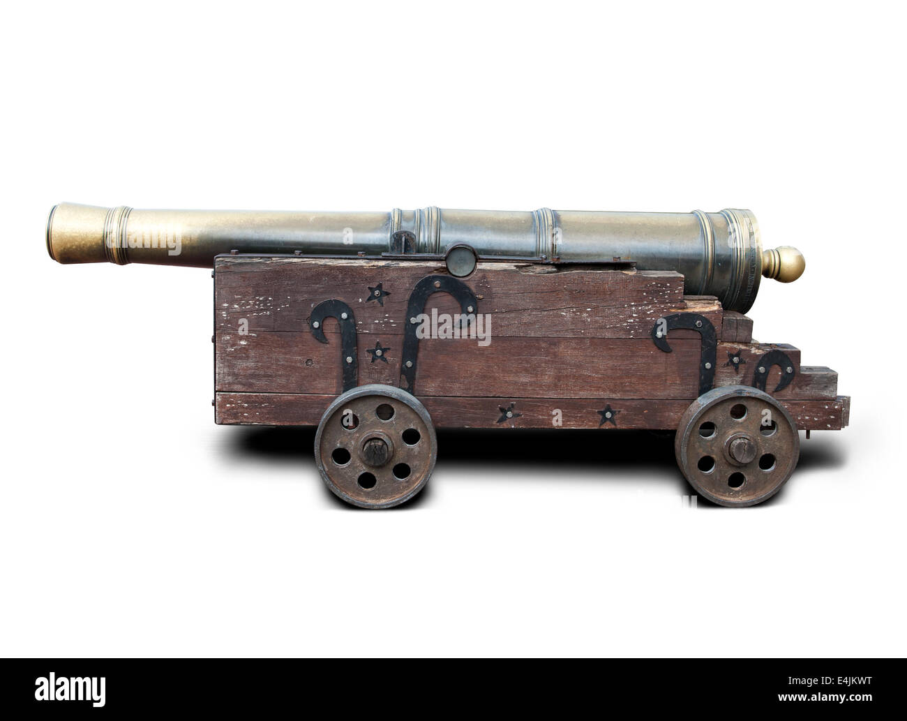 Medieval cannon Cut Out Stock Images & Pictures - Alamy