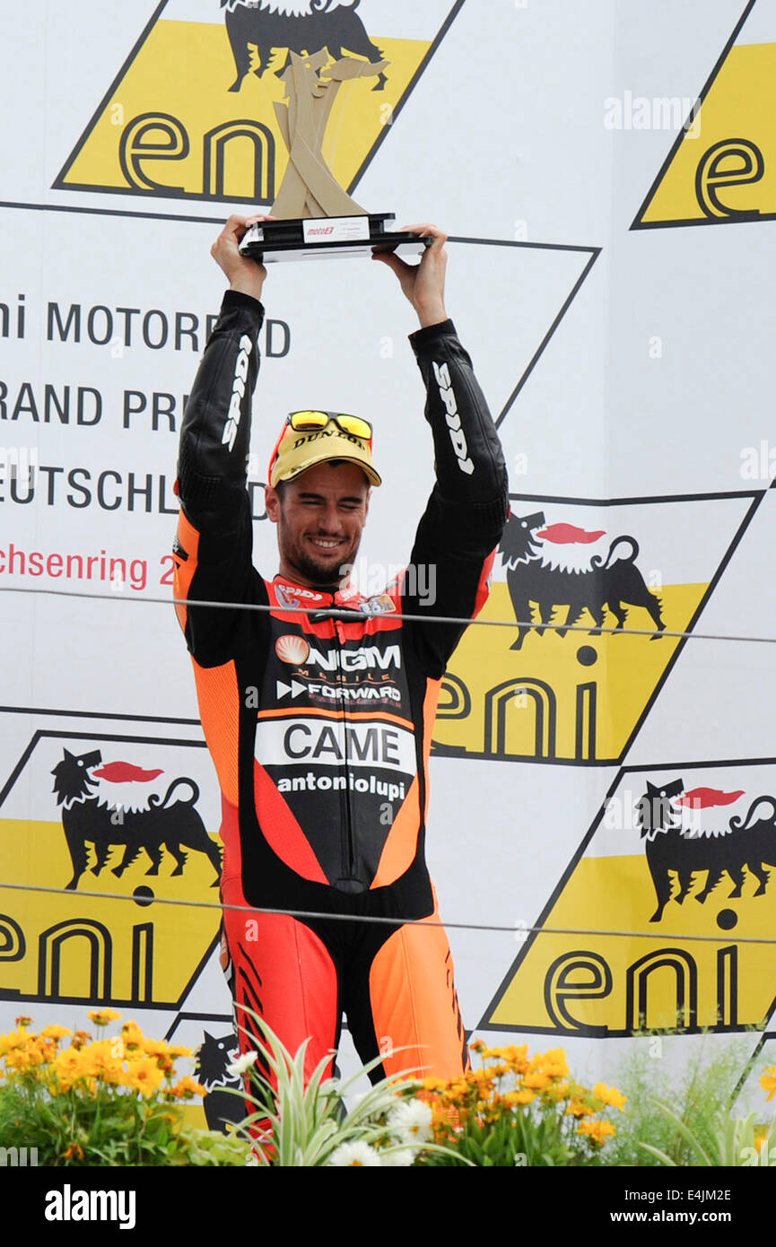Sachsenring, Germany. 13th July, 2014. MotoGP of Germany, Race Day ...