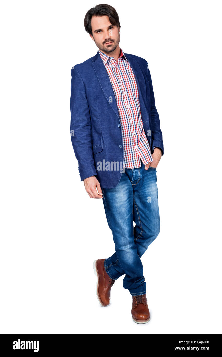 Confident posture handsome man hi-res stock photography and images - Alamy