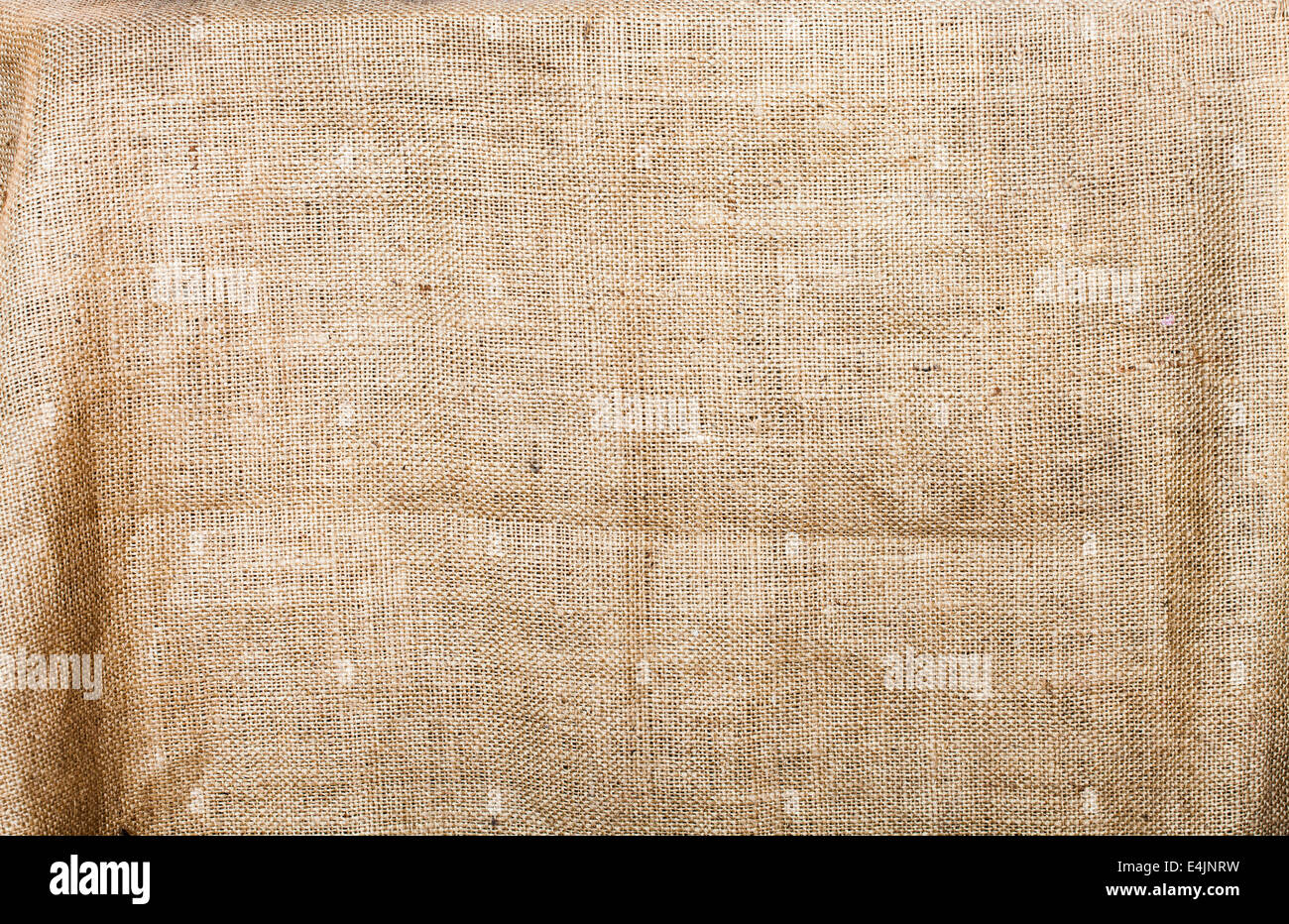 Texture of old burlap fabric Stock Photo - Alamy