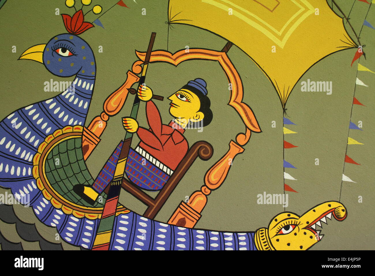 folk art in Bangladesh Stock Photo - Alamy