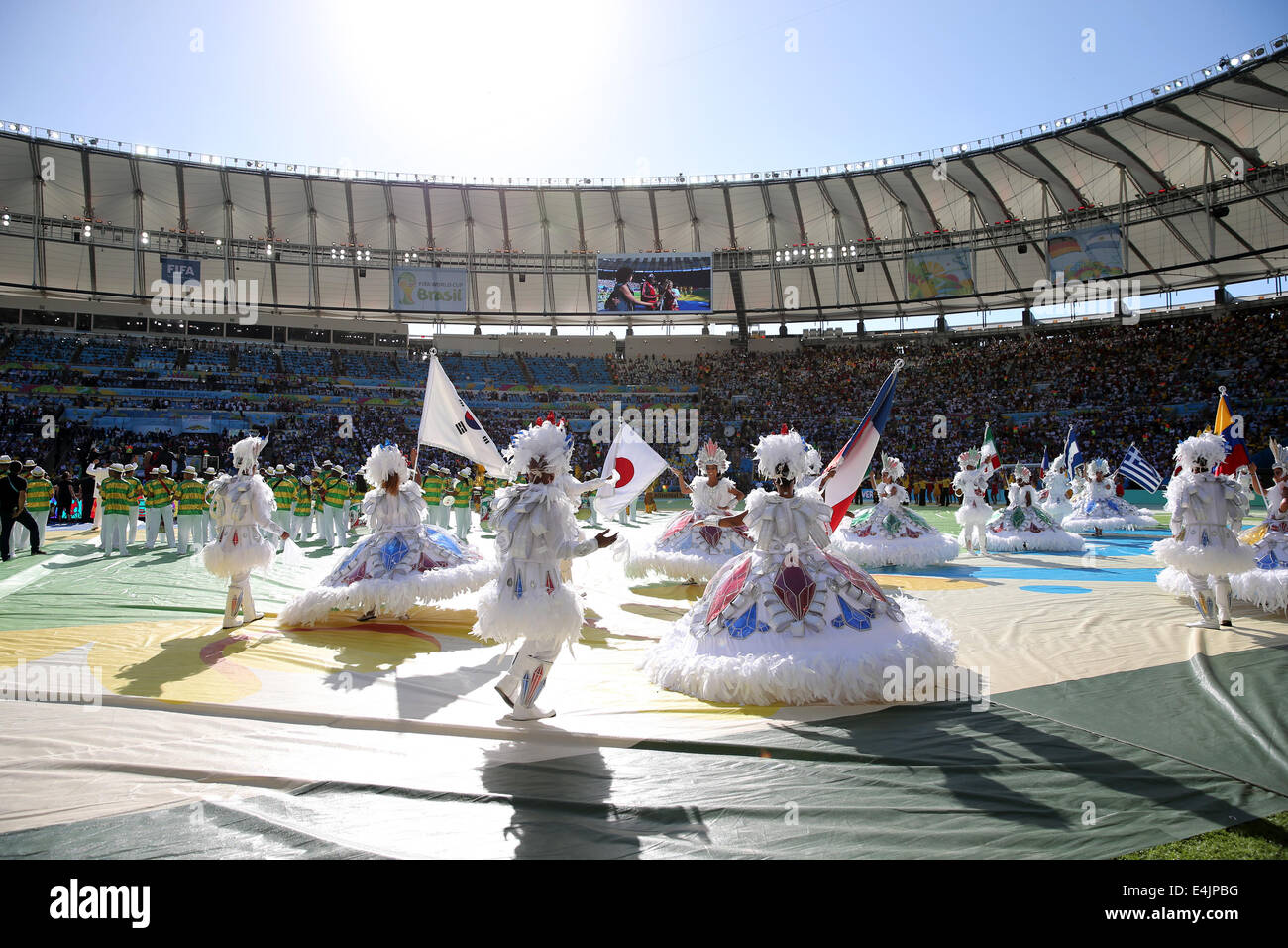 Brazil world cup 2014 ceremony hi-res stock photography and images - Alamy