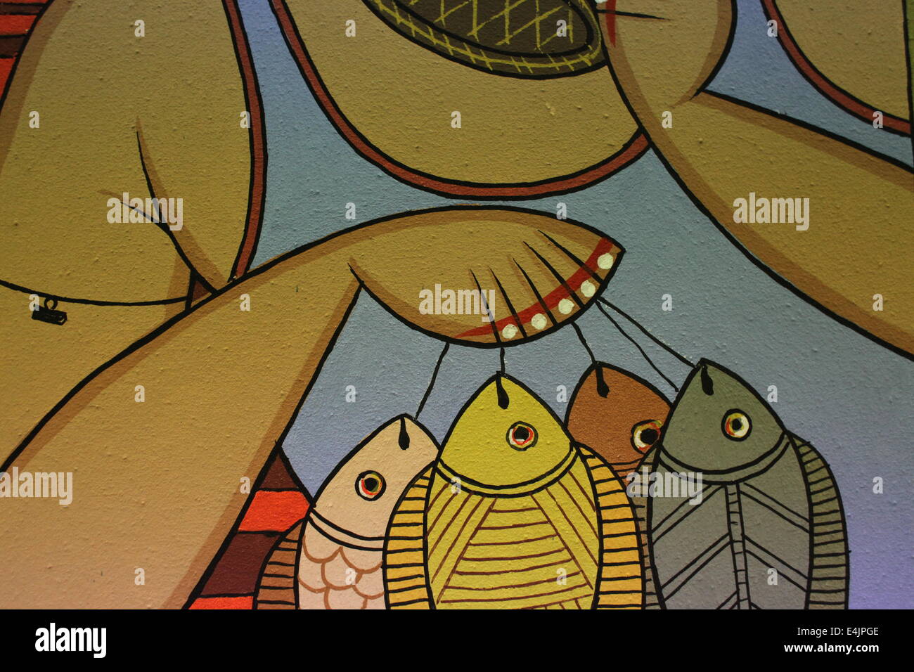 folk art in Bangladesh Stock Photo - Alamy