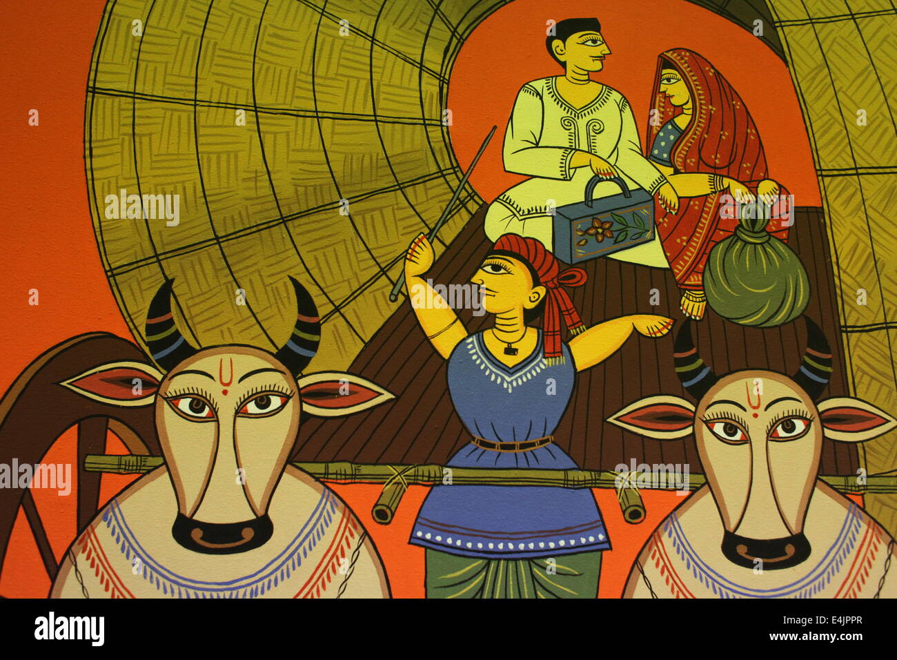 folk art in Bangladesh Stock Photo - Alamy