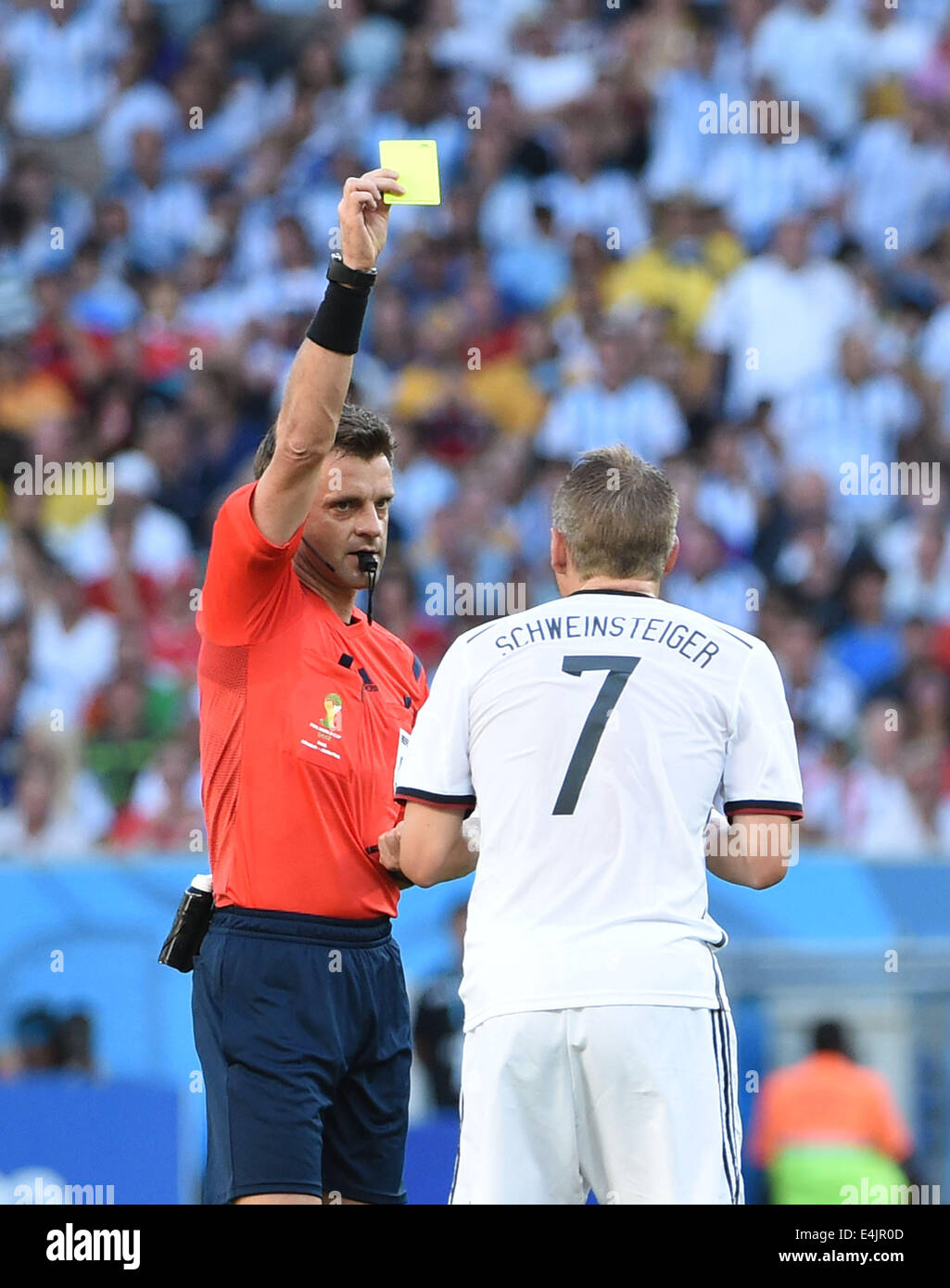 Rio De Janeiro, Brazil. 13th July, 2014. Italy's referee Nicola Rizzoli ...