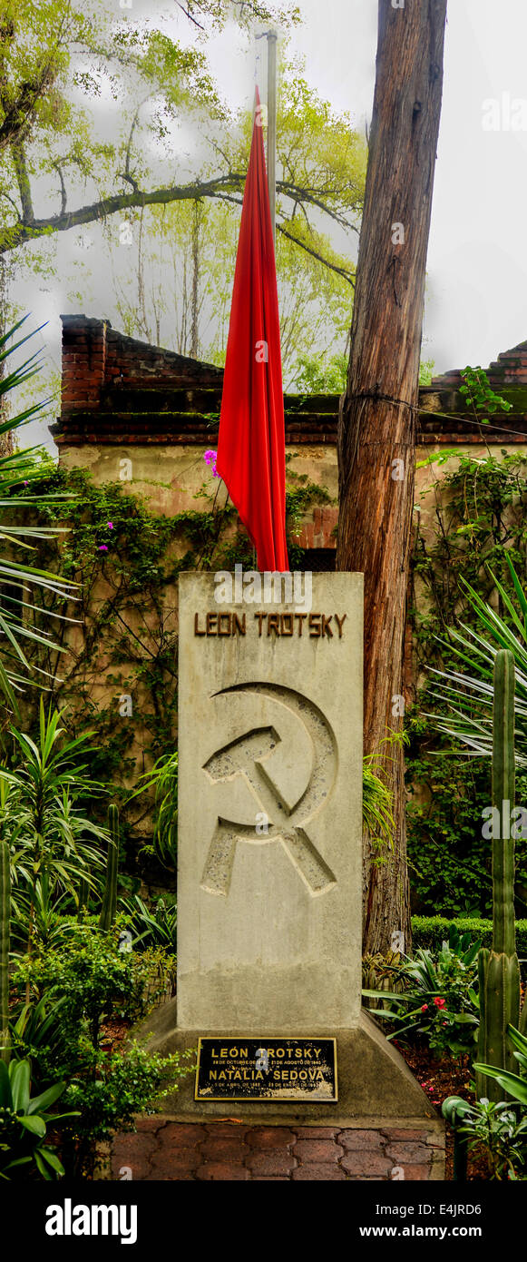 Memorial and Tomb of Leon Trotsky, the Soviet Revolutionary who lived ...