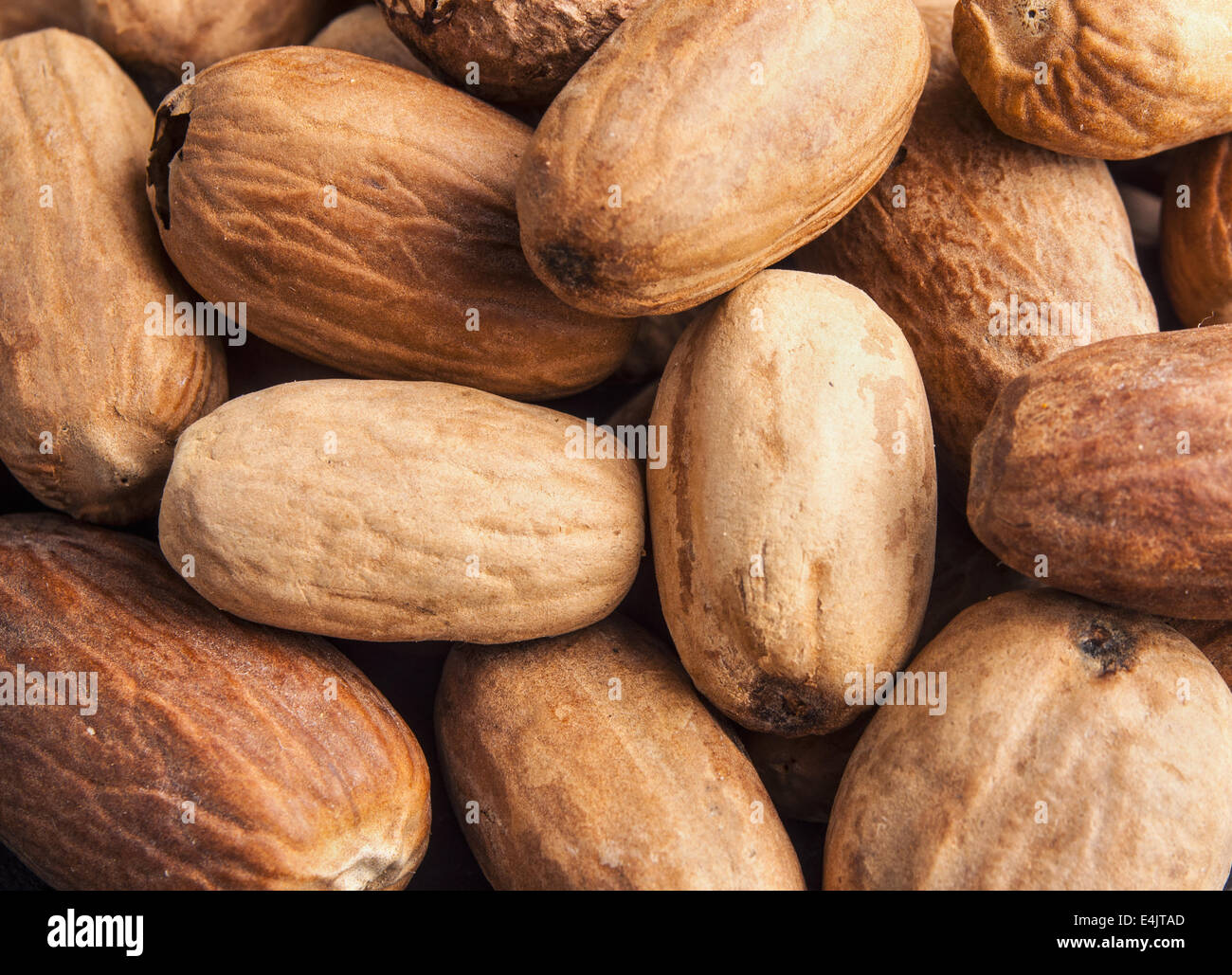 Nutmeg seasoning spice grated hi-res stock photography and images - Alamy