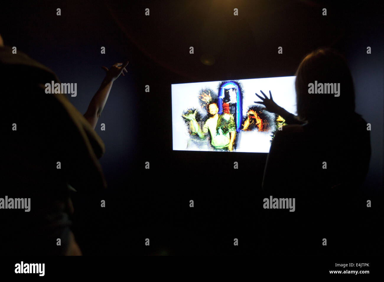 July 10, 2014 - London, UK - Digital Revolution / Mirror No. 10, Daniel ...