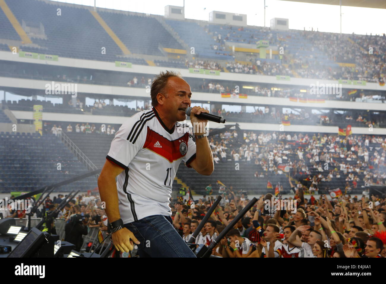 German singer Tim Toupet performs live on stage. German singer Tim ...