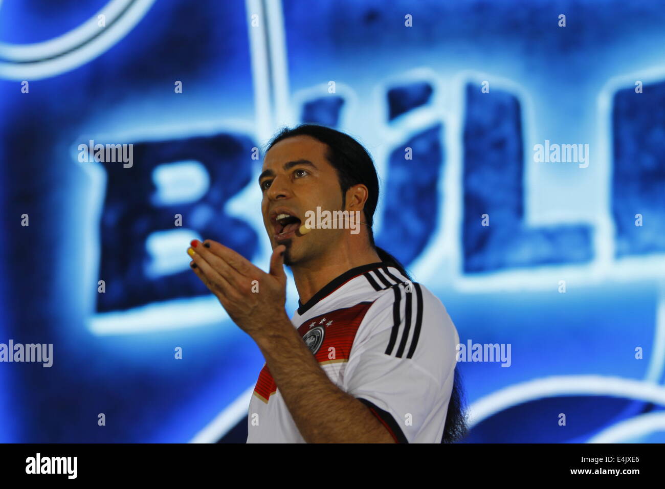 BŸlent Ceylan performs live on stage. German Turkish comedian BŸlent ...