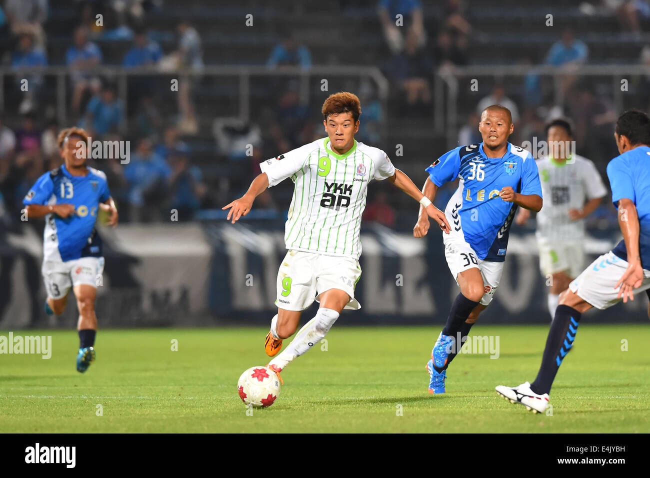 NHK Spring Mitsuzawa Football Stadium, Kanagawa, Japan. 13th July, 2014 ...