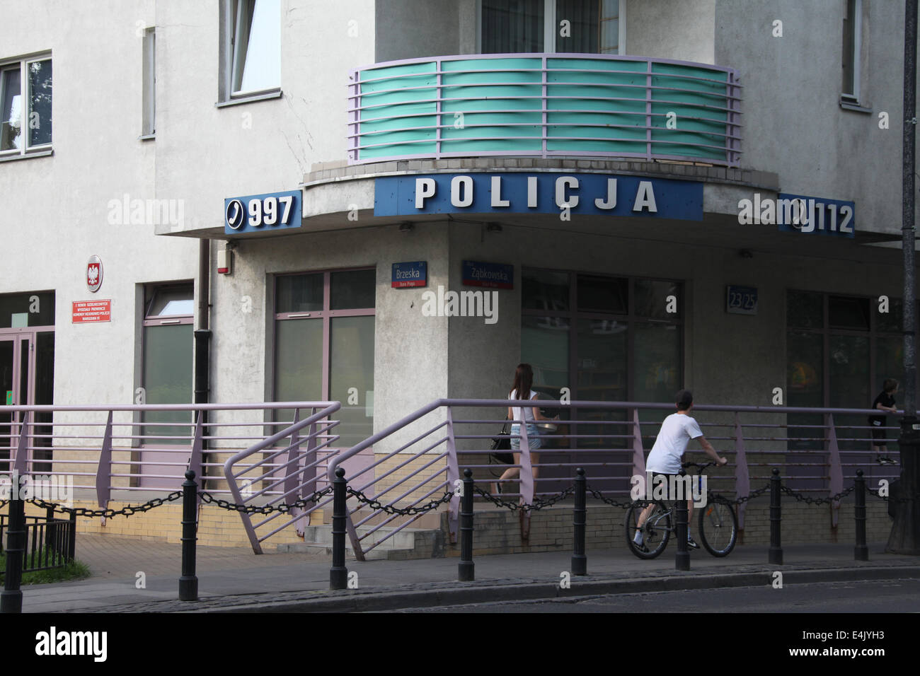 Warsaw police hi-res stock photography and images - Alamy