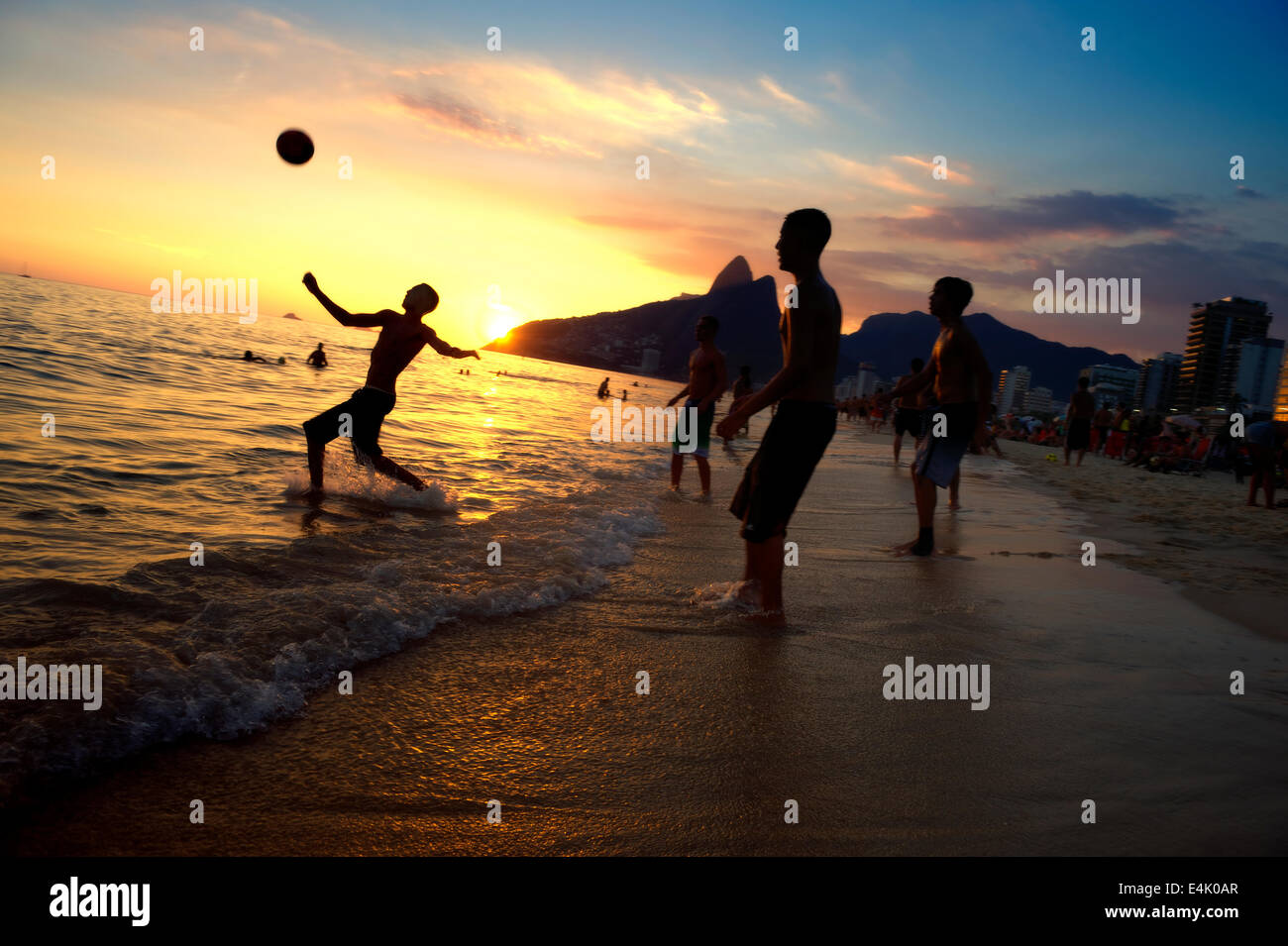 Sunset football hi-res stock photography and images - Alamy