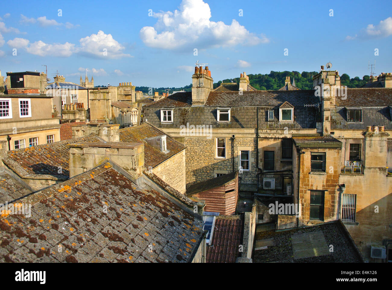 Queens Square bath Somerset Stock Photo - Alamy