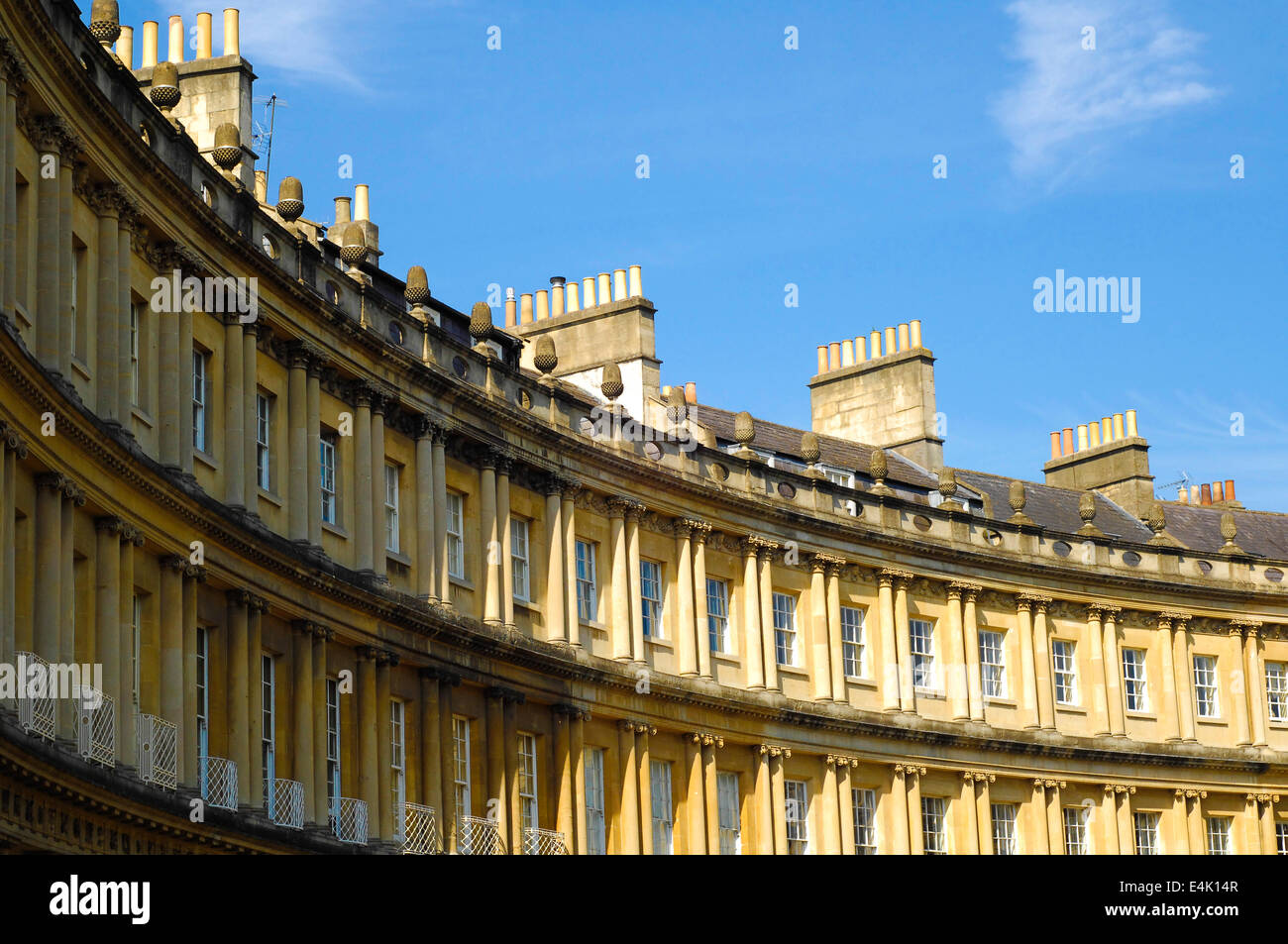 Circus Bath Somerset England Architecture Stock Photo - Alamy