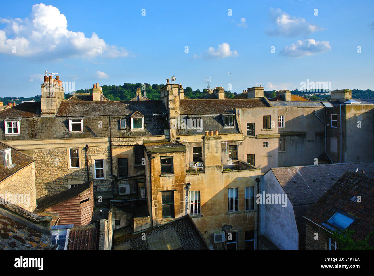 Queens Square bath Somerset Stock Photo - Alamy
