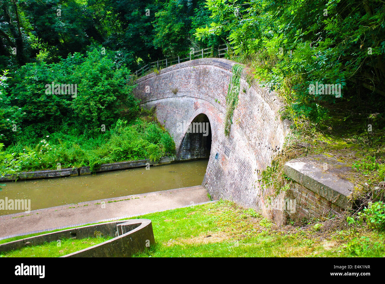 Stoke Bruerne canal tunnel Stock Photo - Alamy