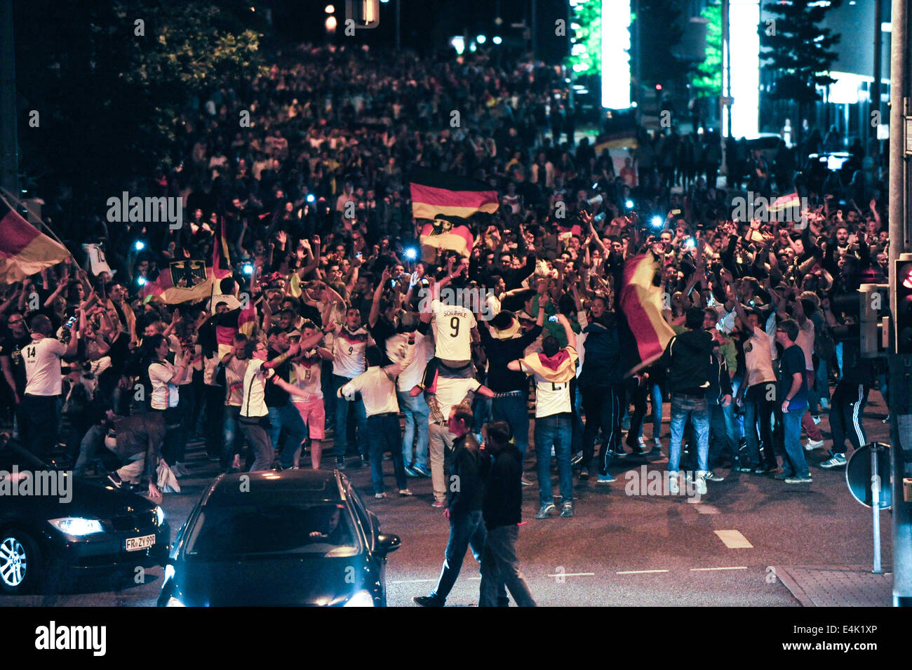 Germany world cup 2014 celebrate hi-res stock photography and images ...